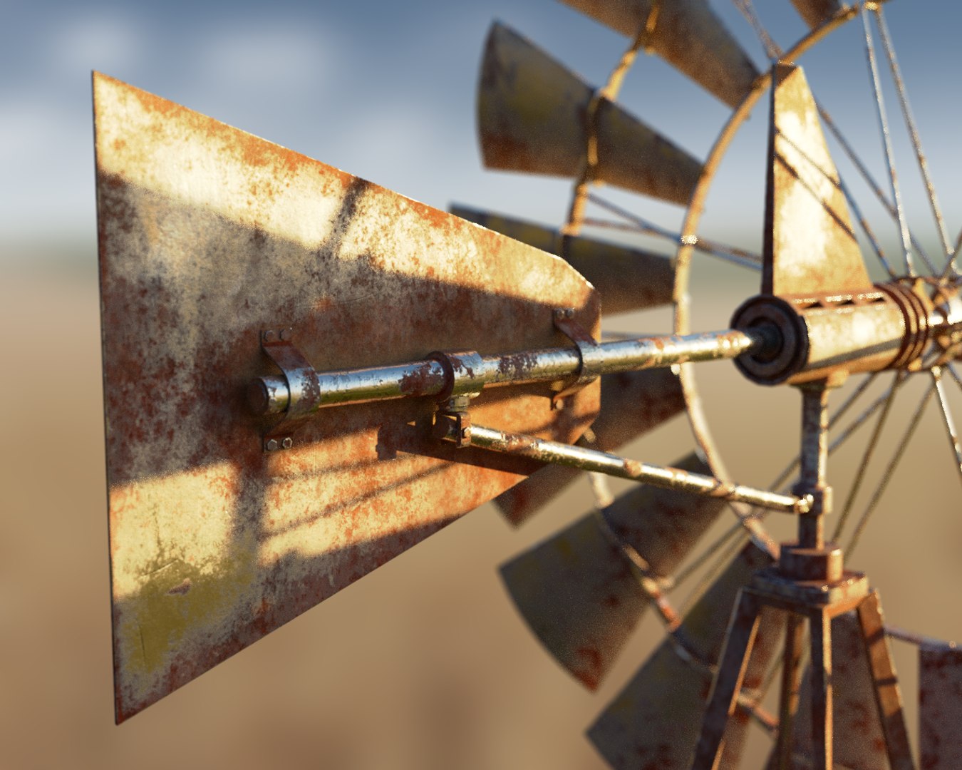 Wind Generator 3D - TurboSquid 1432545