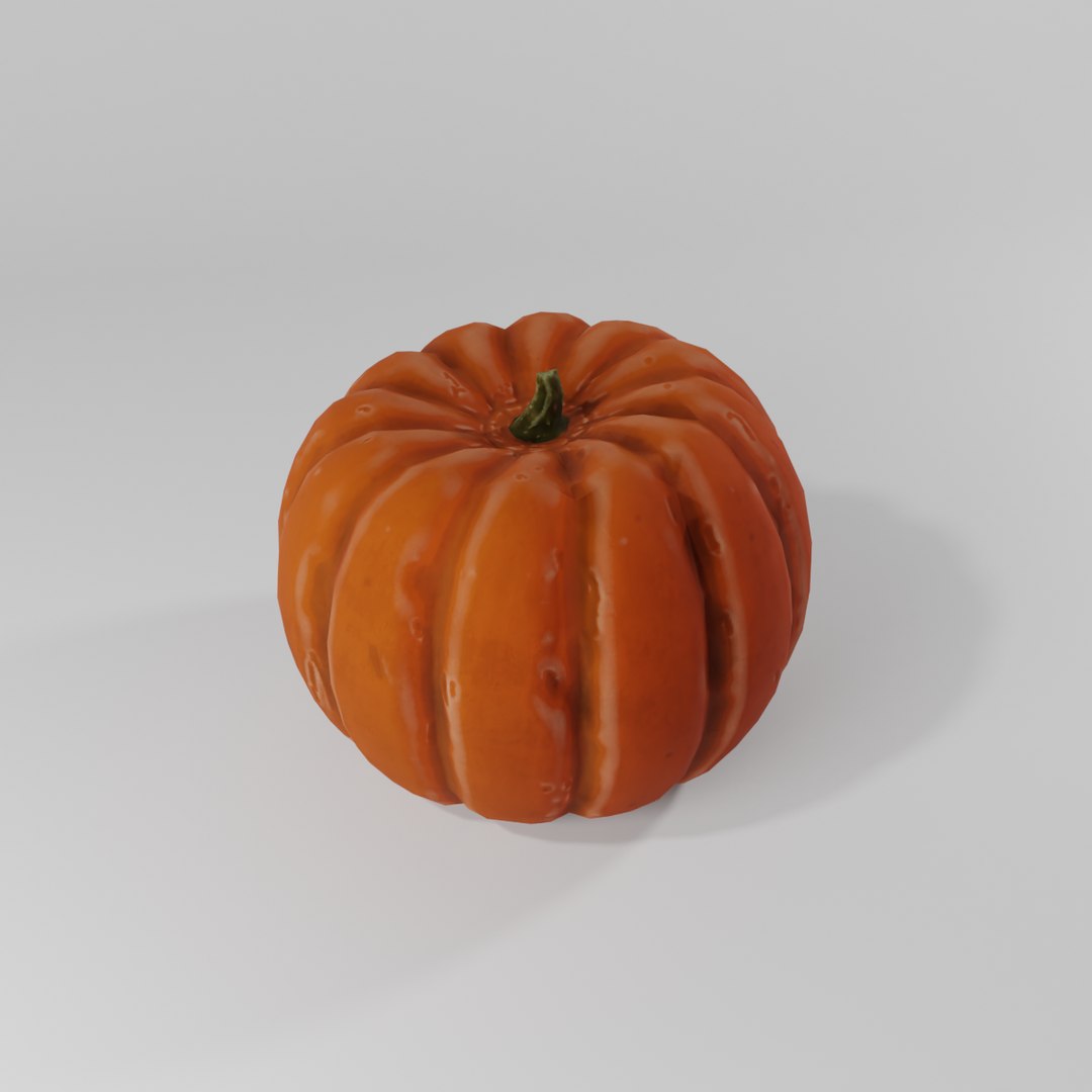 3D stylized pumpkin model - TurboSquid 1631541