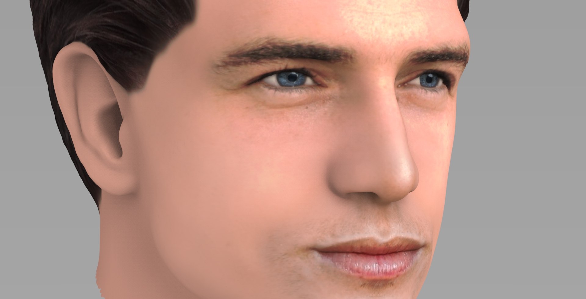 3D Head Handsome Man - TurboSquid 1657527