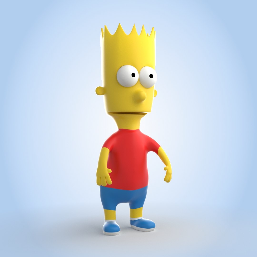 Bart Model TurboSquid 2032073