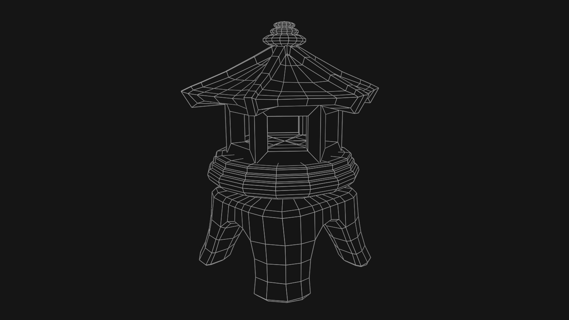 3D Spirit Hous Model - TurboSquid 1827985