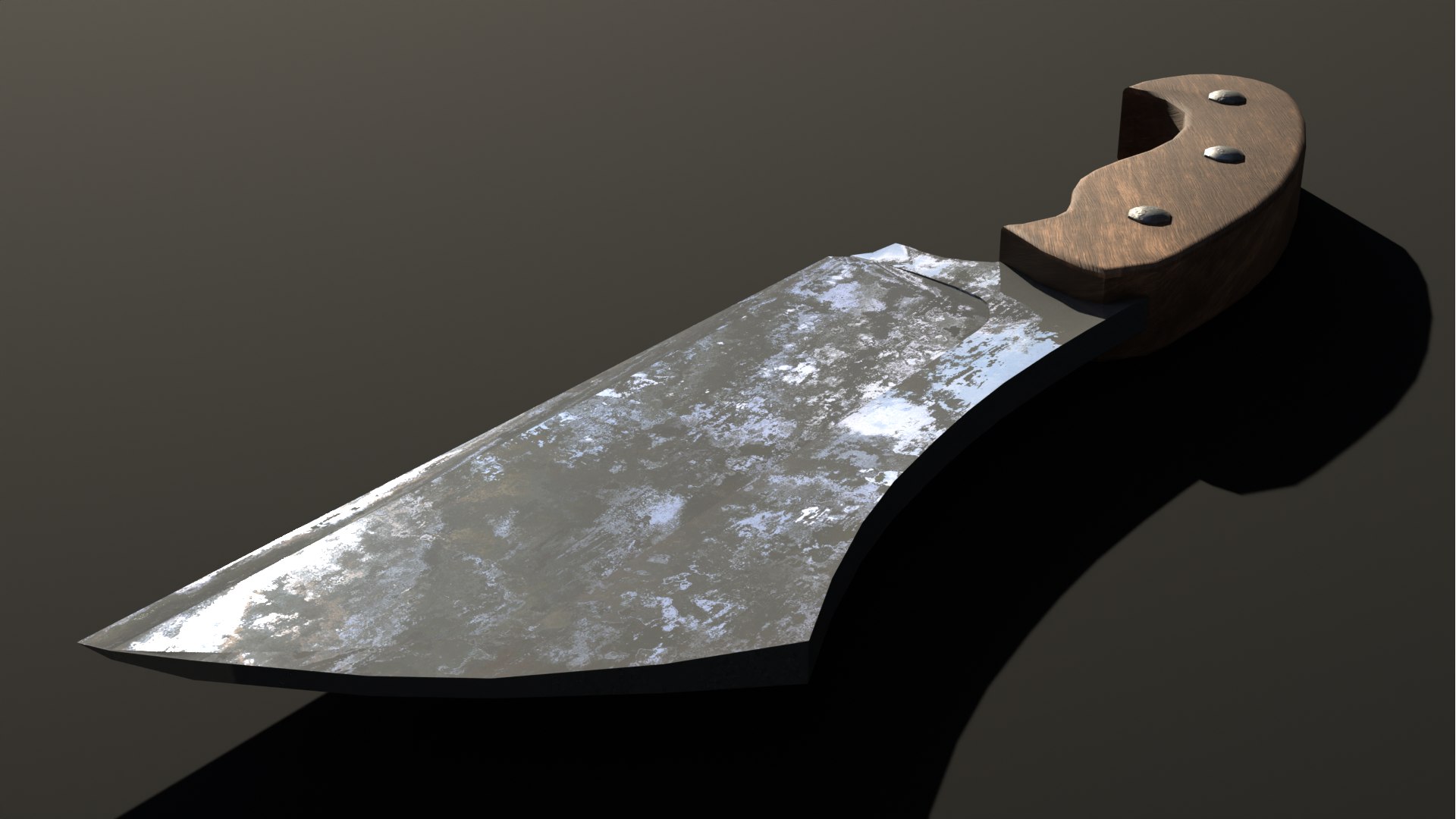 Lowpoly Cleaver 3d 3D Model - TurboSquid 1990533
