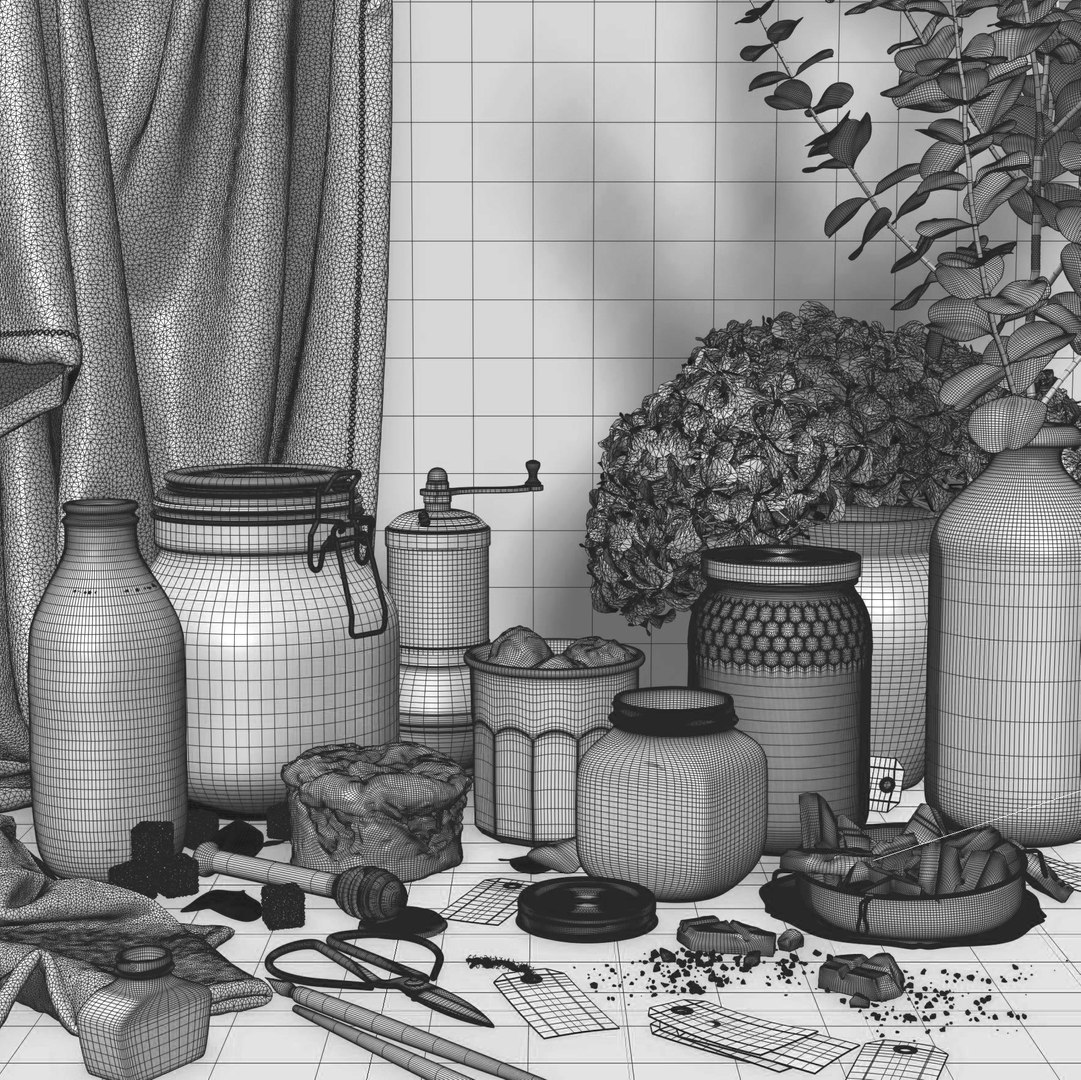 Photorealistic Scene 3d Max