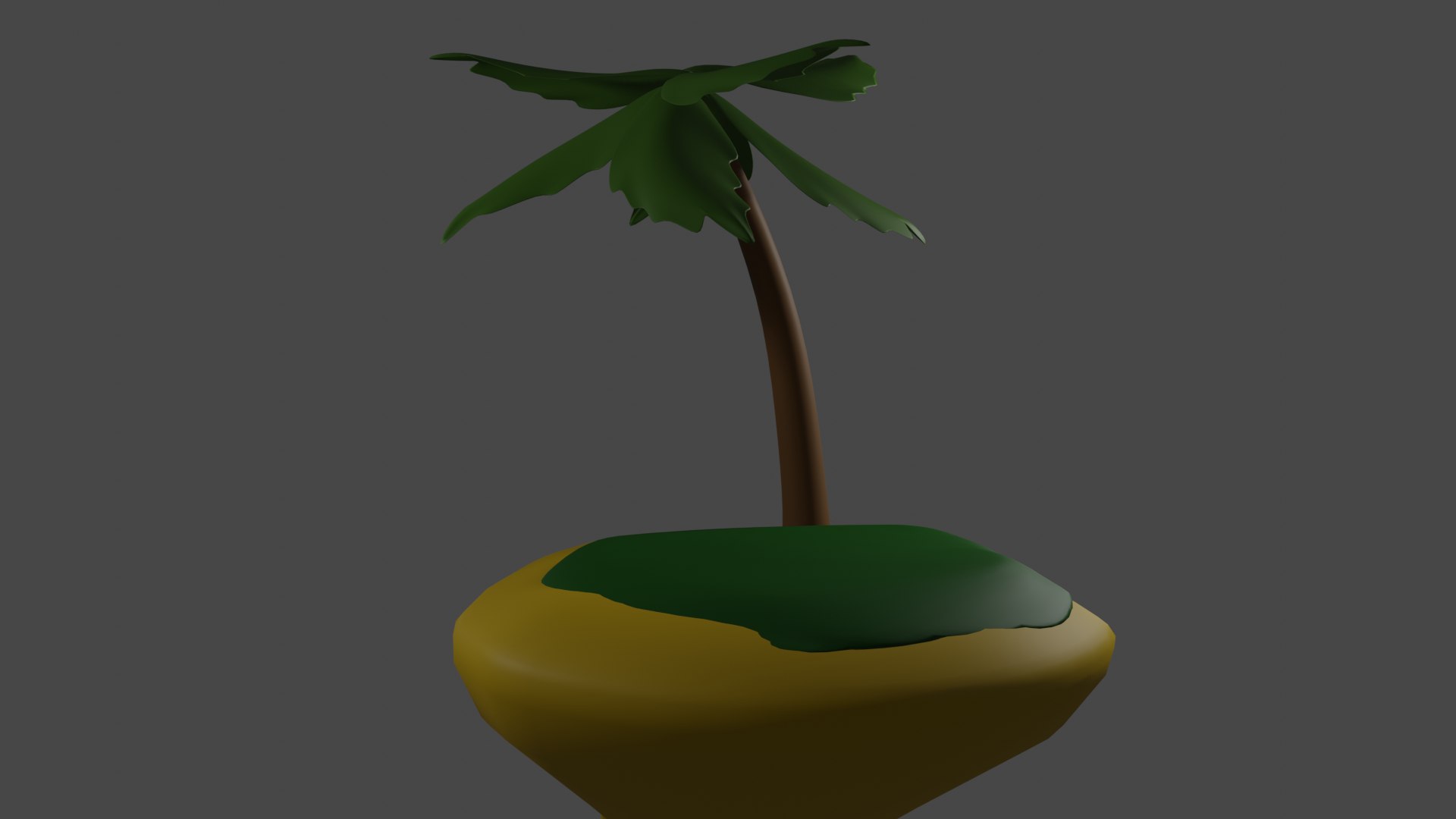 3D Model Low Poly Mini Island - TurboSquid 1955661
