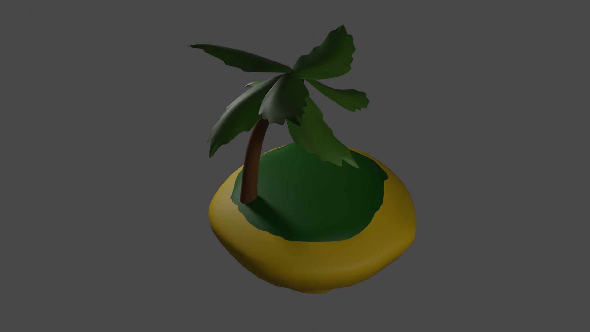 3D Model Low Poly Mini Island - TurboSquid 1955661