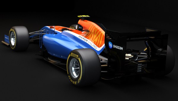 3d f1 manor racing mrt05 model