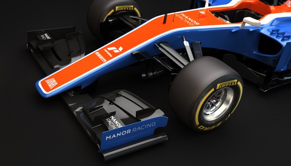 3d f1 manor racing mrt05 model