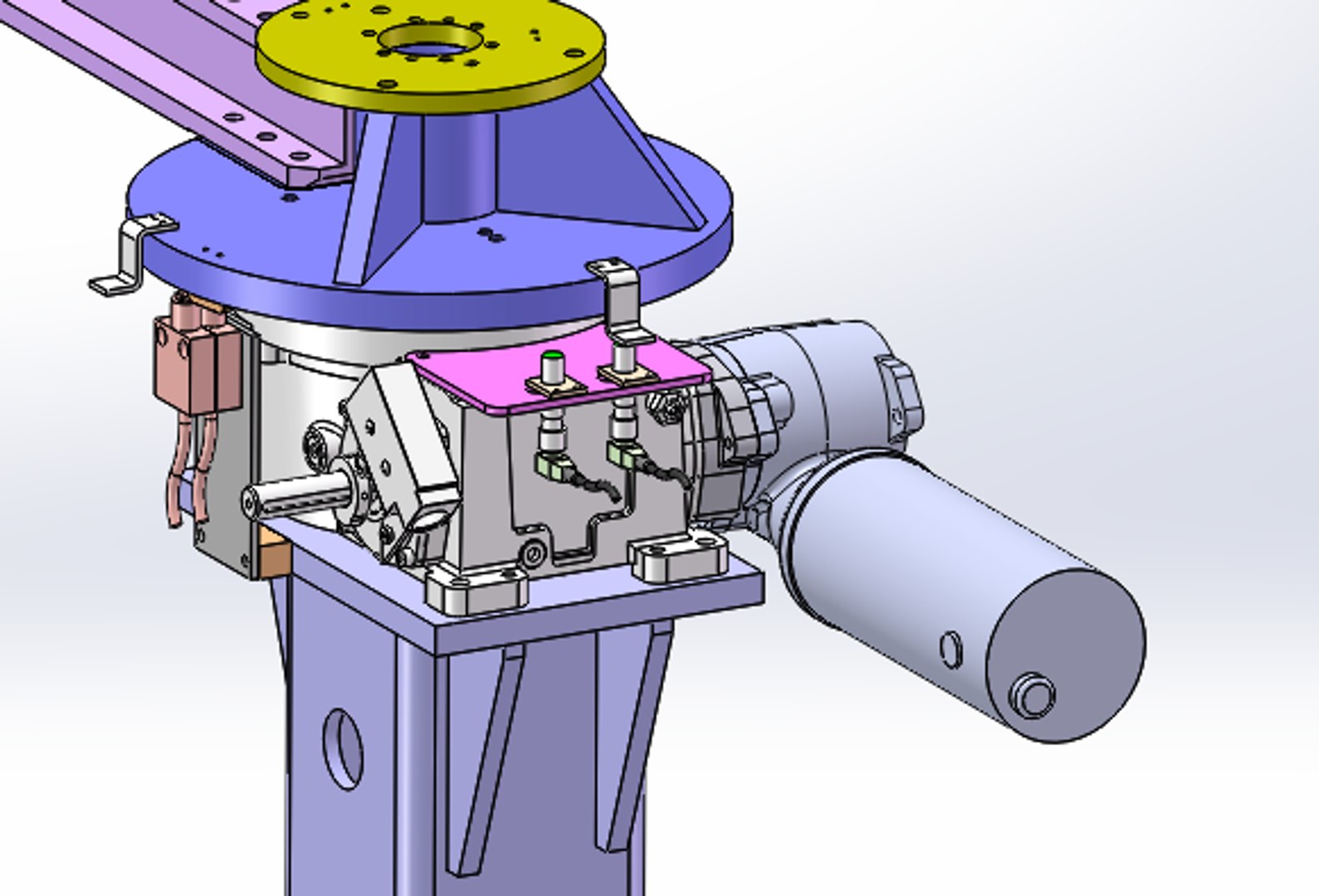3D Model Rotary Clamping Mechanism - TurboSquid 1224210