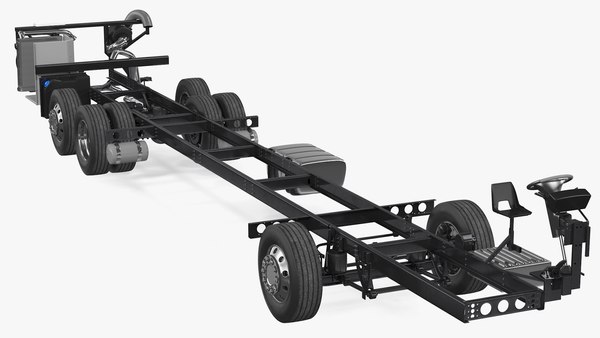 modelo 3d Chasis de autobús Volvo 9900 - TurboSquid 1566472