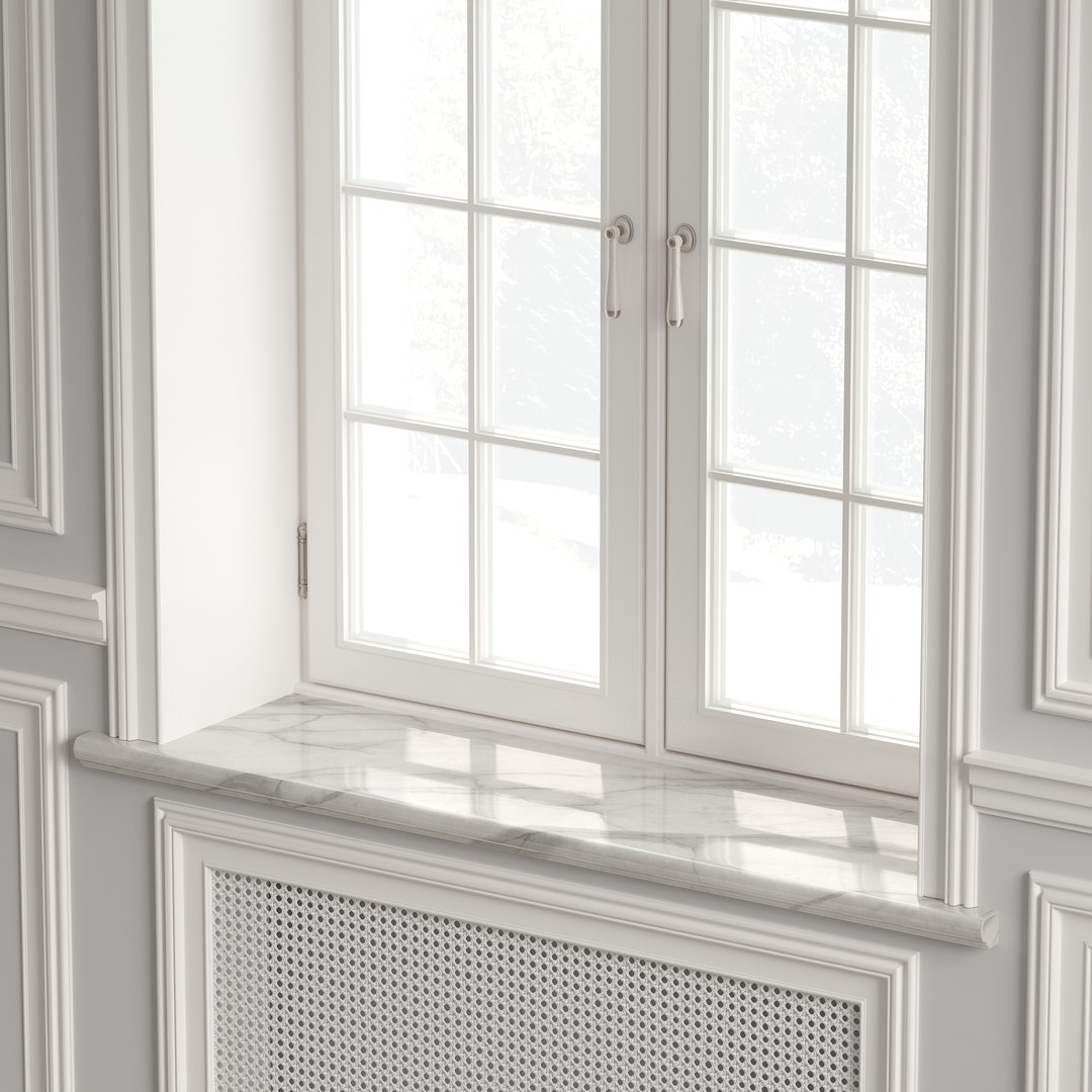 Classic window 2 model - TurboSquid 2179814