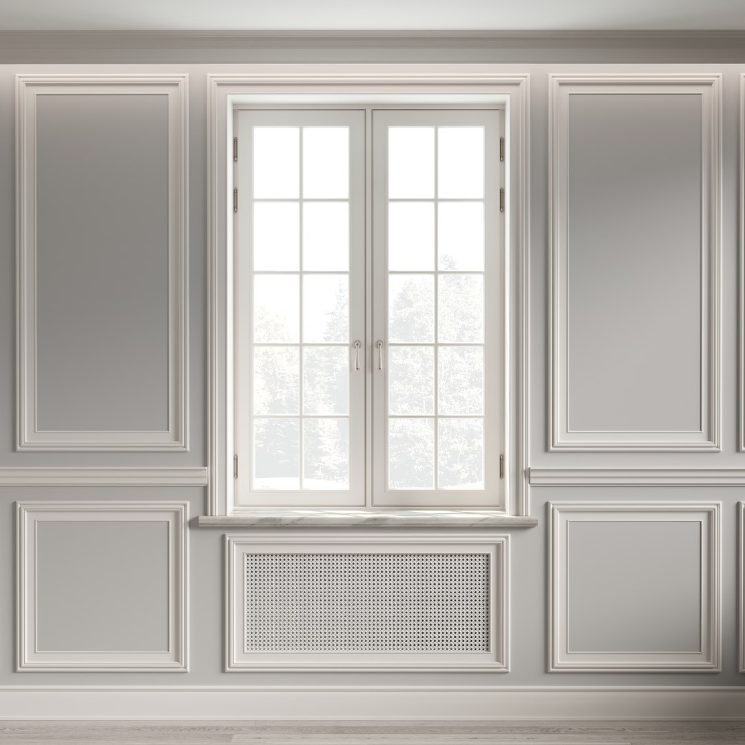 Classic window 2 model - TurboSquid 2179814