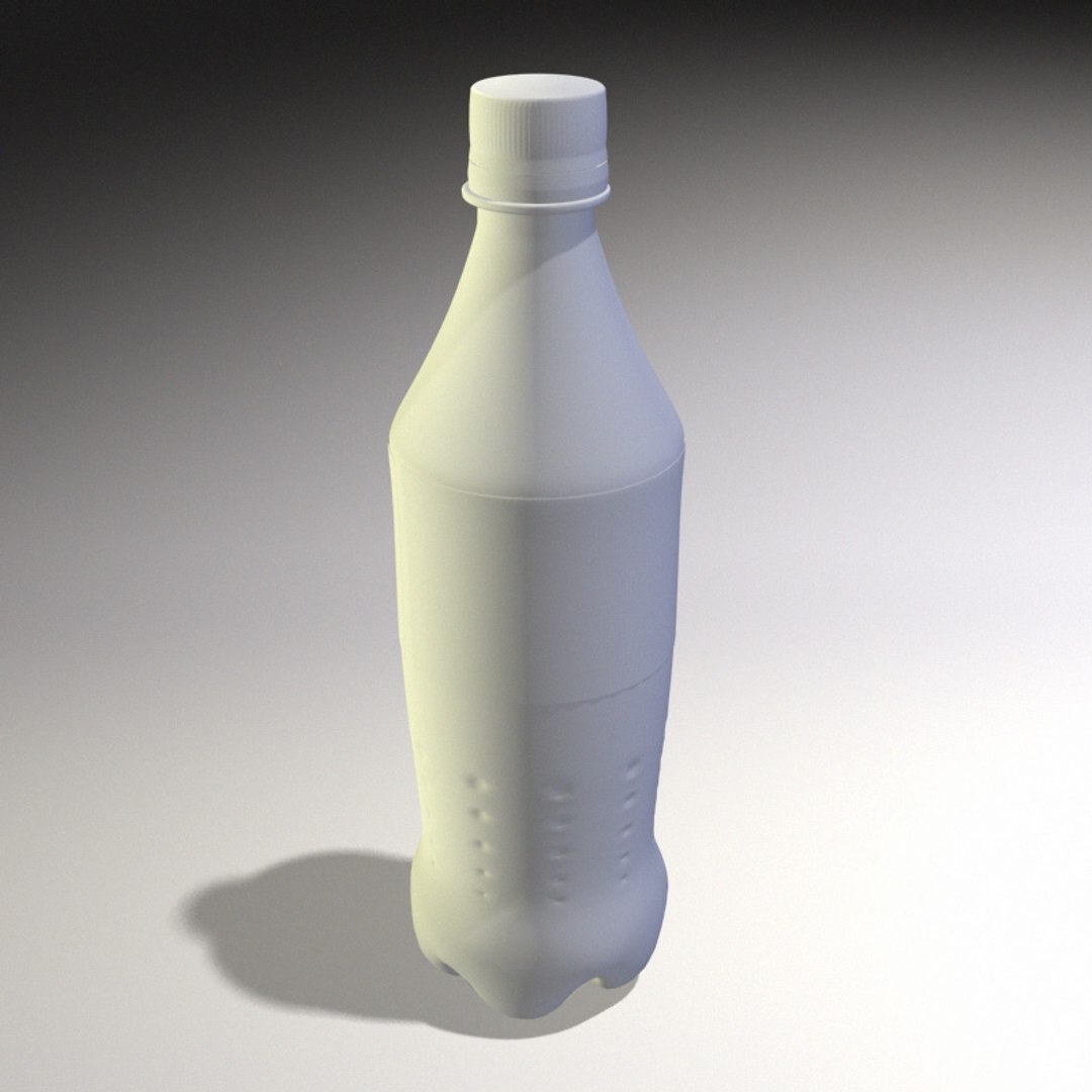 3d Model Sprite Plastic Bottle