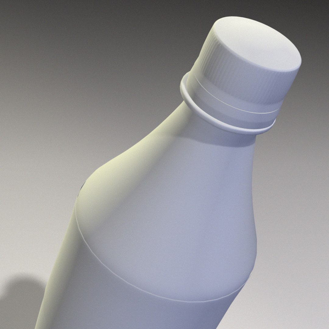 3d Model Sprite Plastic Bottle
