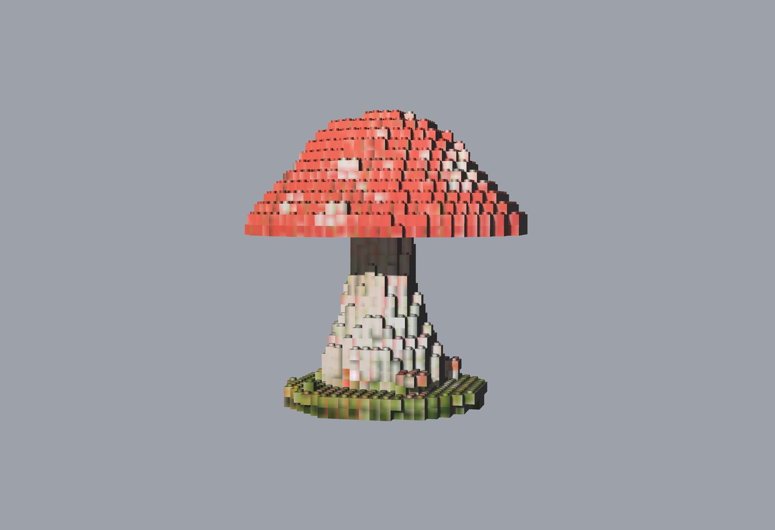Lego Mushroom 3D Model - TurboSquid 2333642