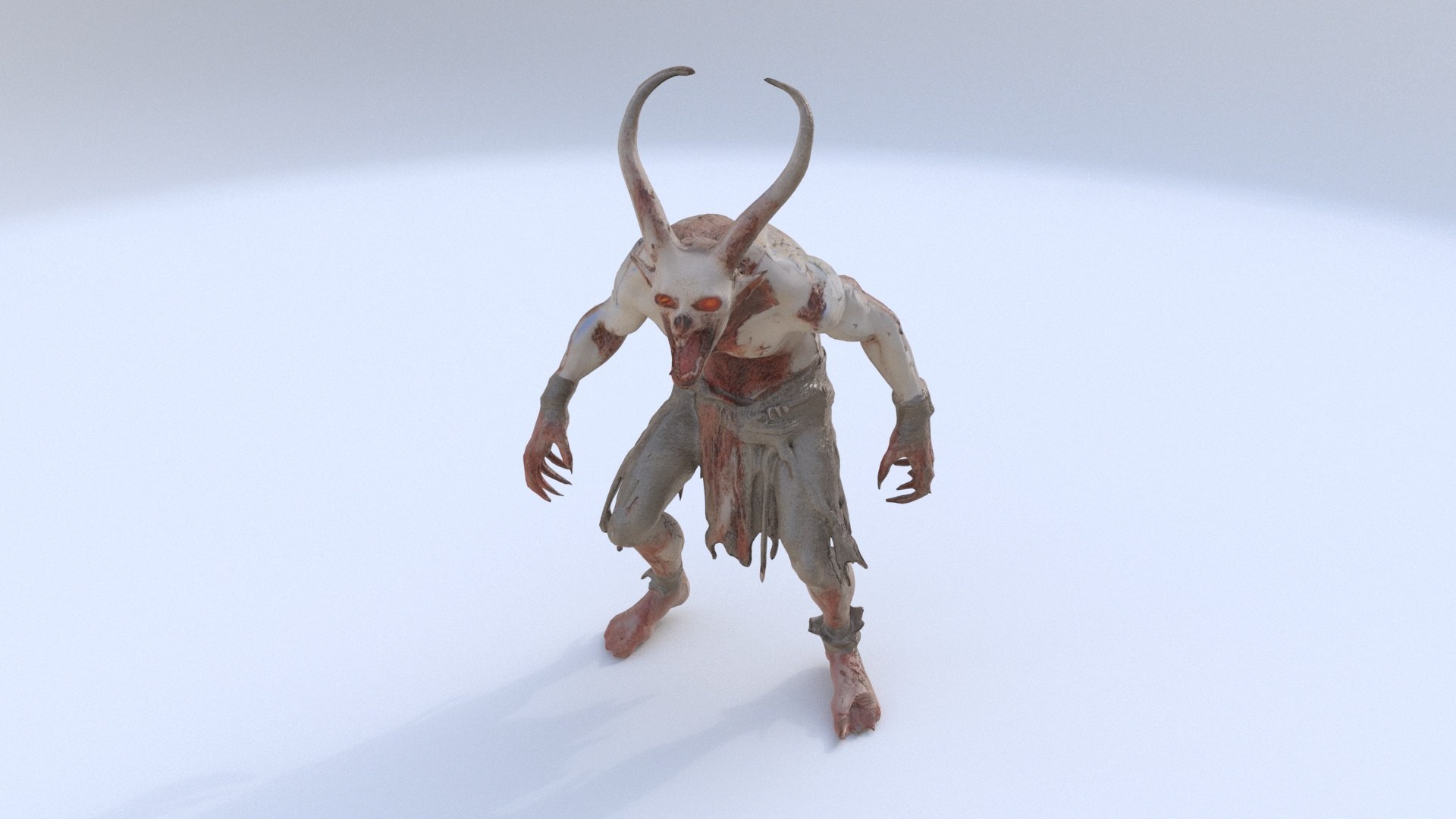 3D Post-Apocalyptic Vampires - TurboSquid 2334767