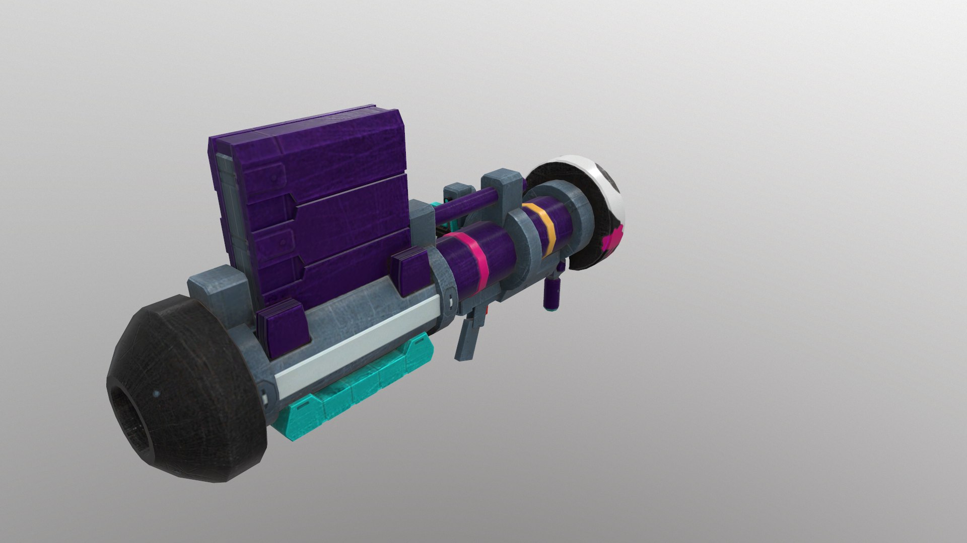 3D Rocket Launcher Level 2 - TurboSquid 2186839