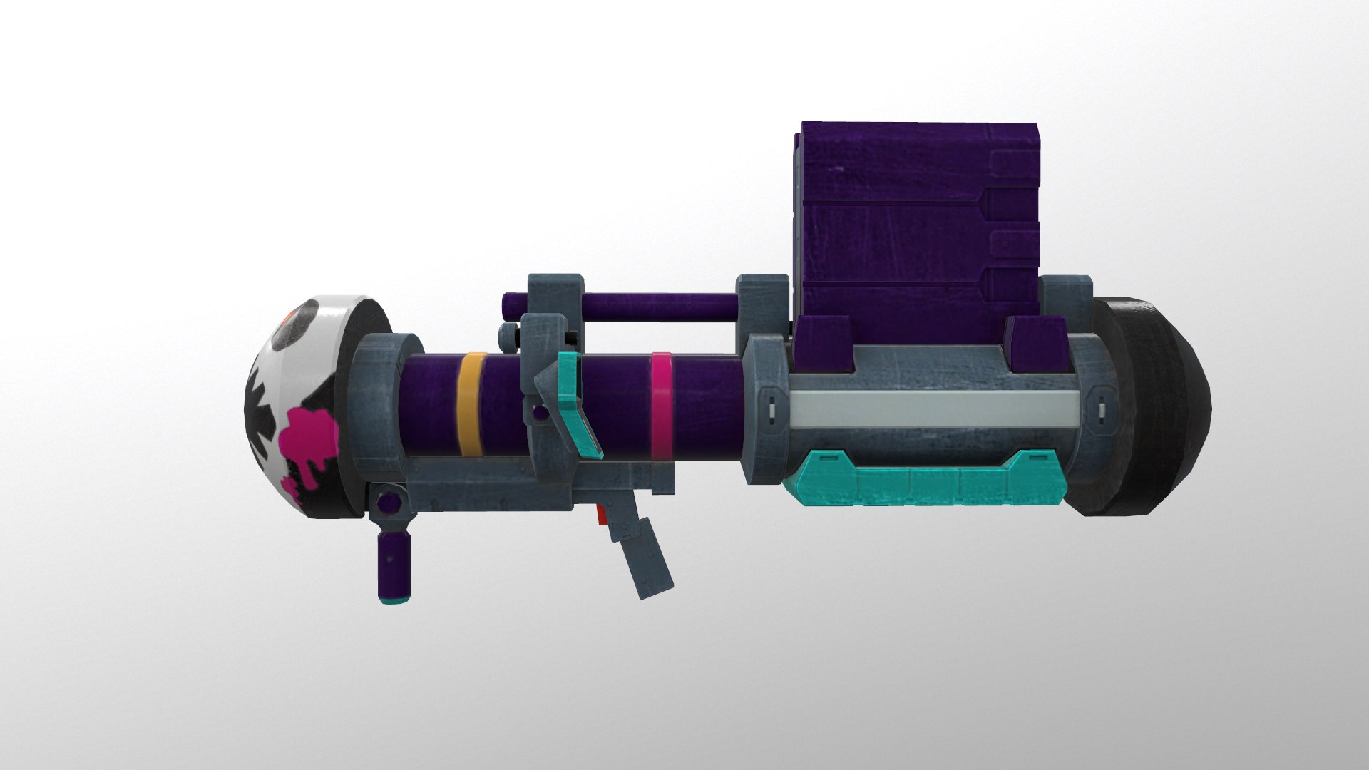 3D Rocket Launcher Level 2 - TurboSquid 2186839