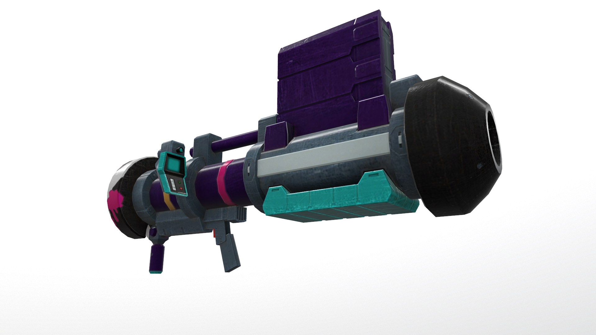 3D Rocket Launcher Level 2 - TurboSquid 2186839