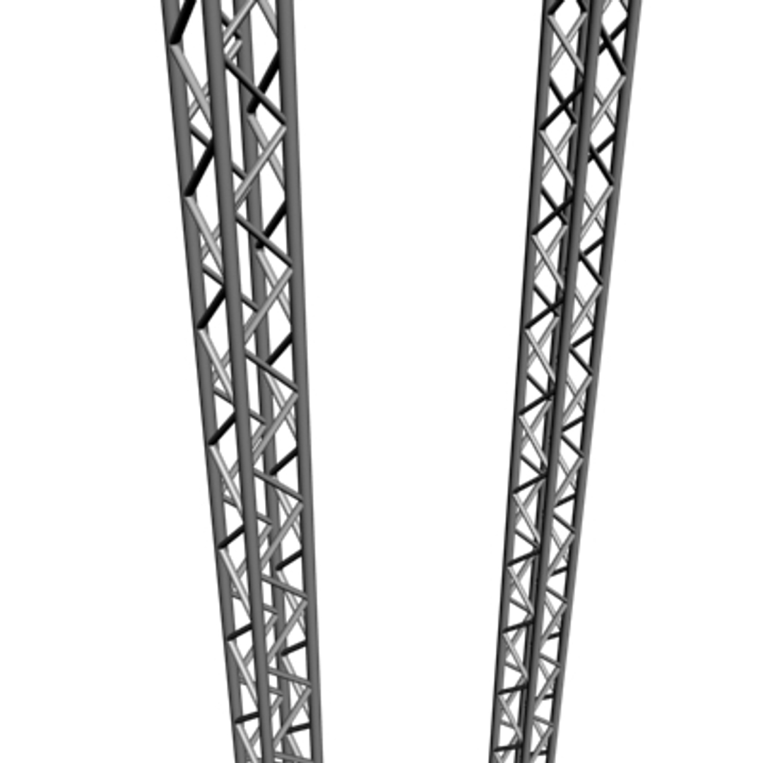 free 3ds model steel truss