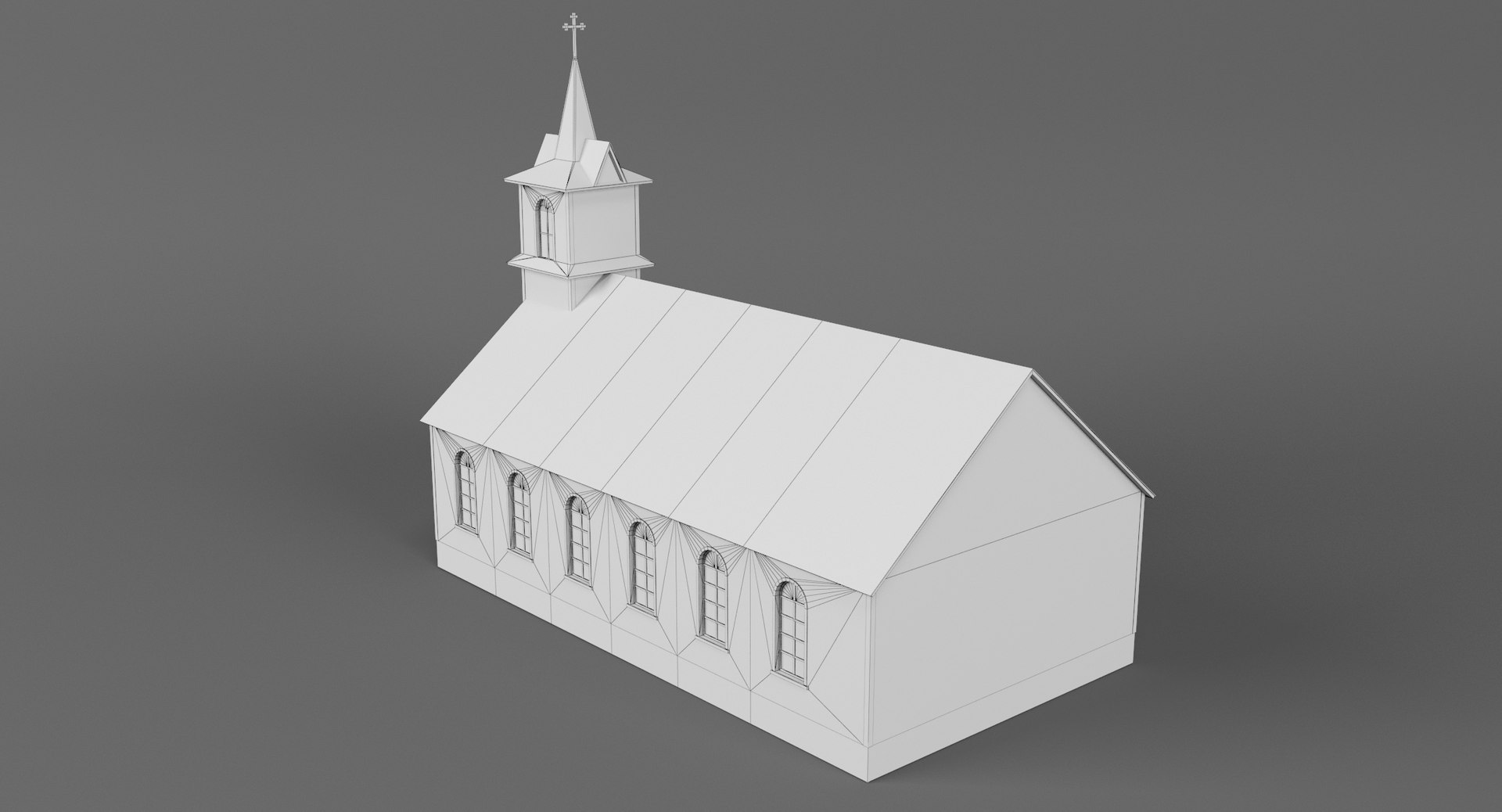 Chapel Church 3D - TurboSquid 1302708