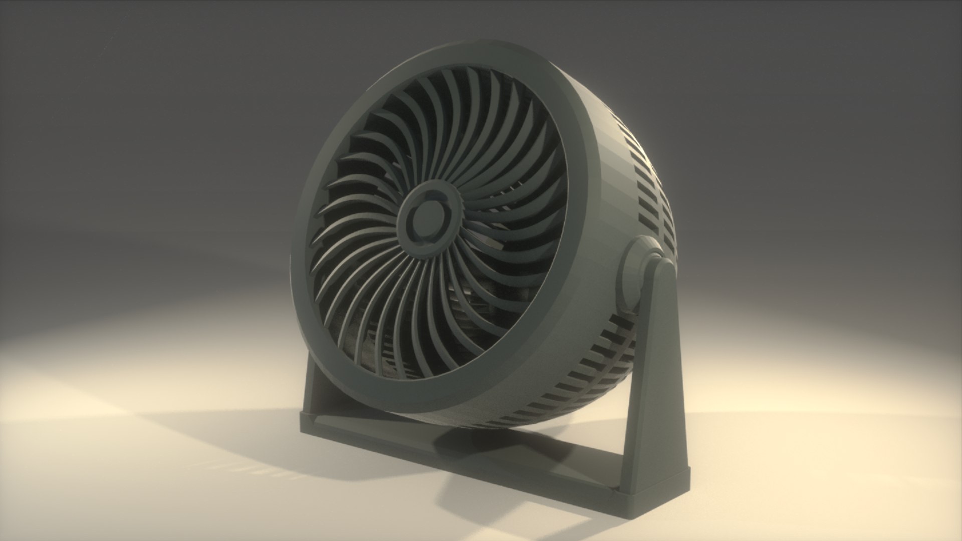 3D Simple Fan - TurboSquid 1629139
