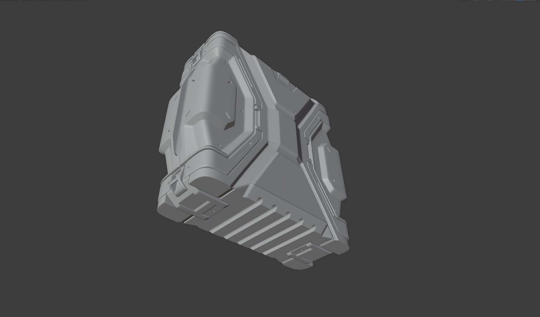 Box Sci Fi 3D Model - TurboSquid 1685818