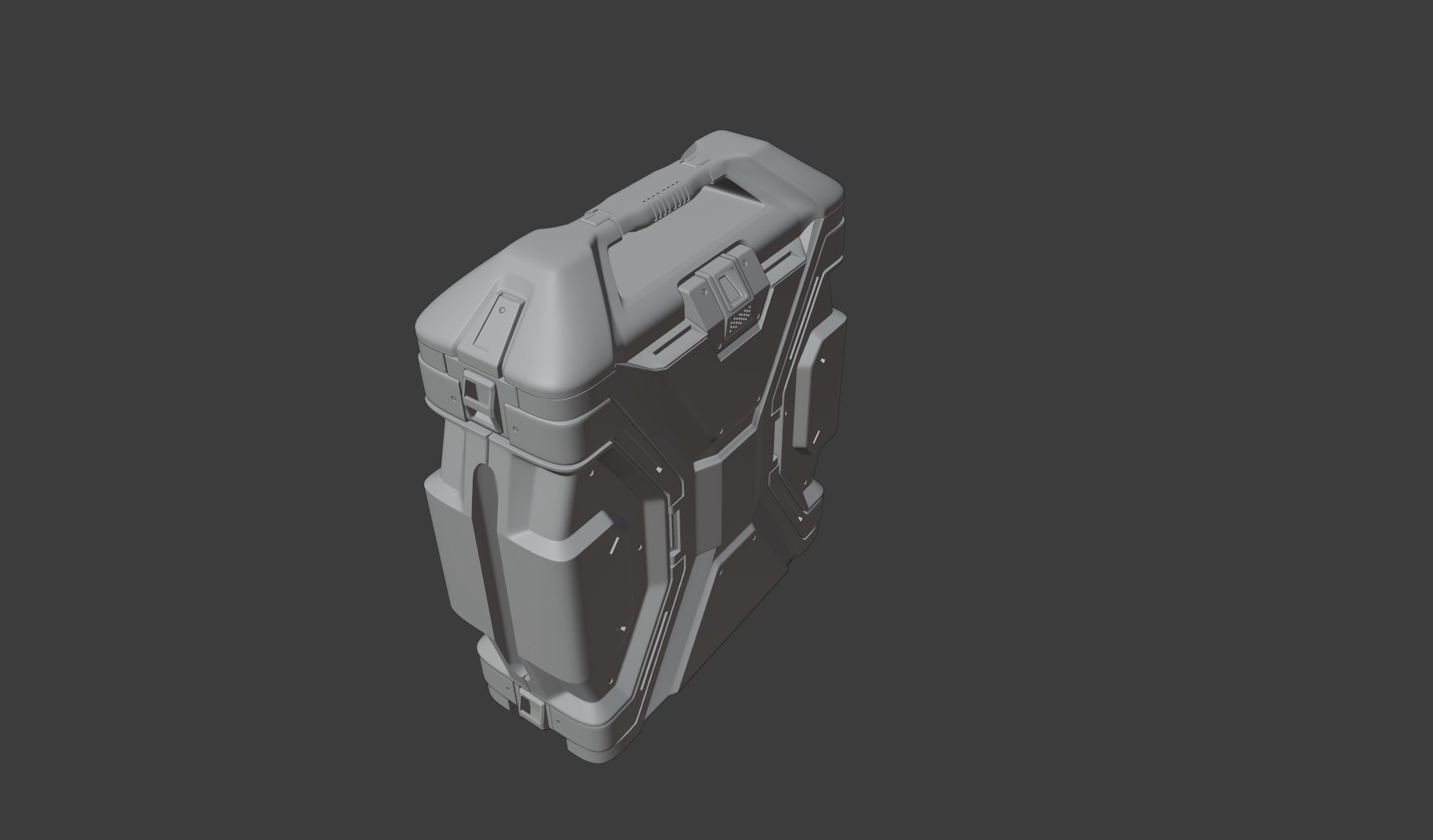 Box Sci Fi 3D Model - TurboSquid 1685818