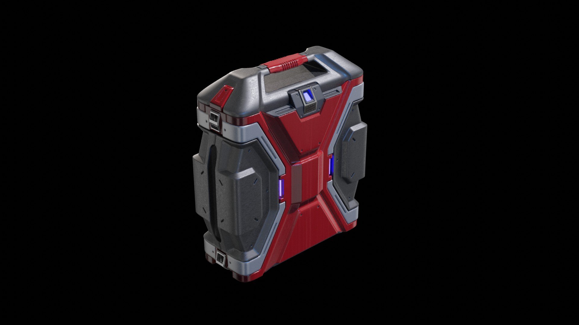 Box Sci Fi 3D Model - TurboSquid 1685818