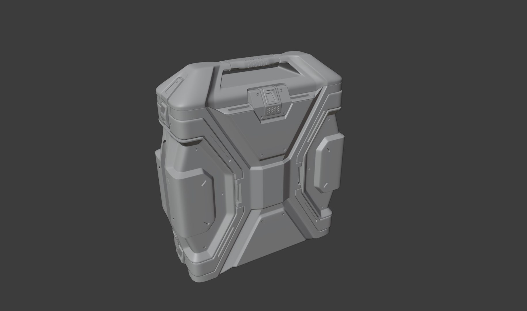 Box Sci Fi 3D Model - TurboSquid 1685818