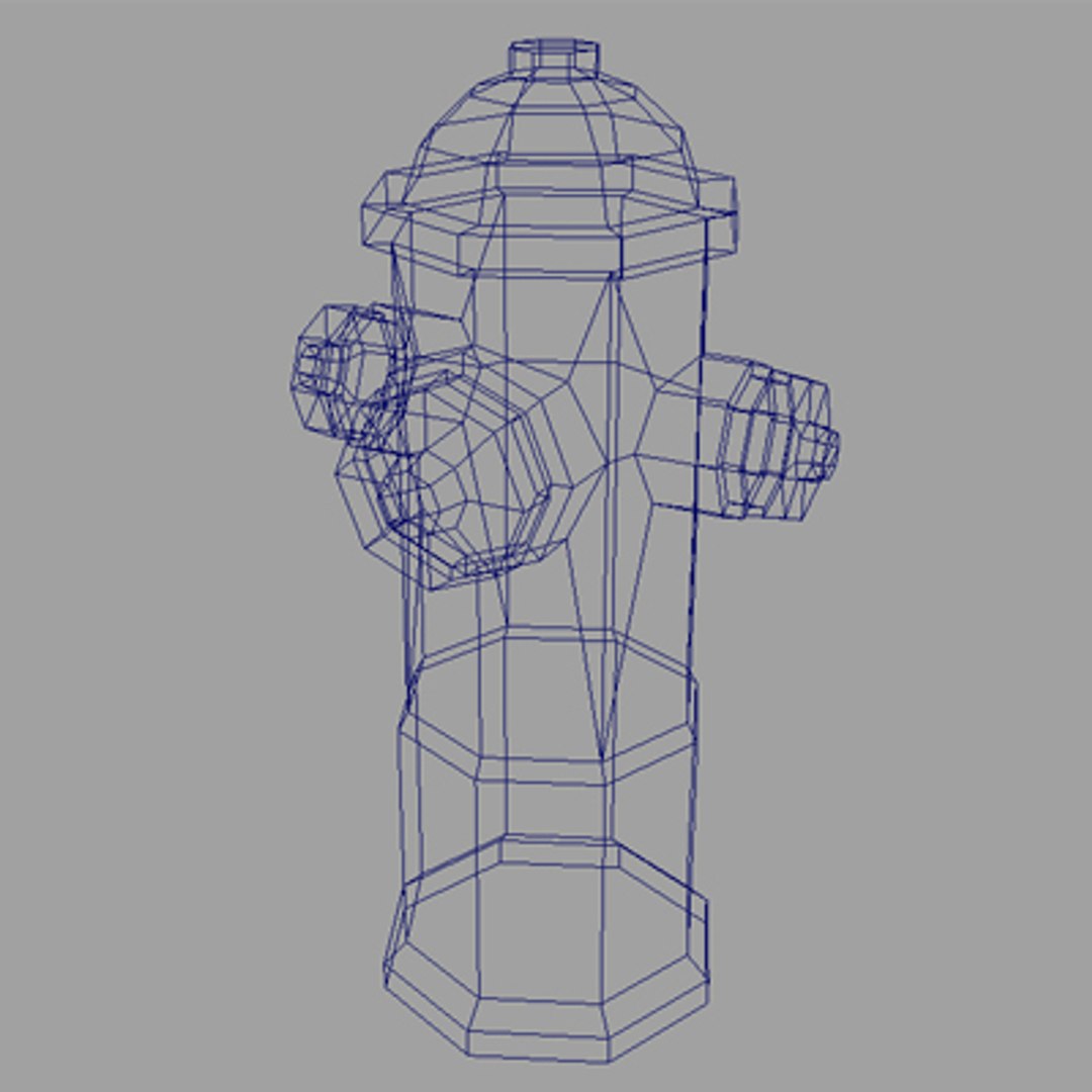 3d Model Hydrant