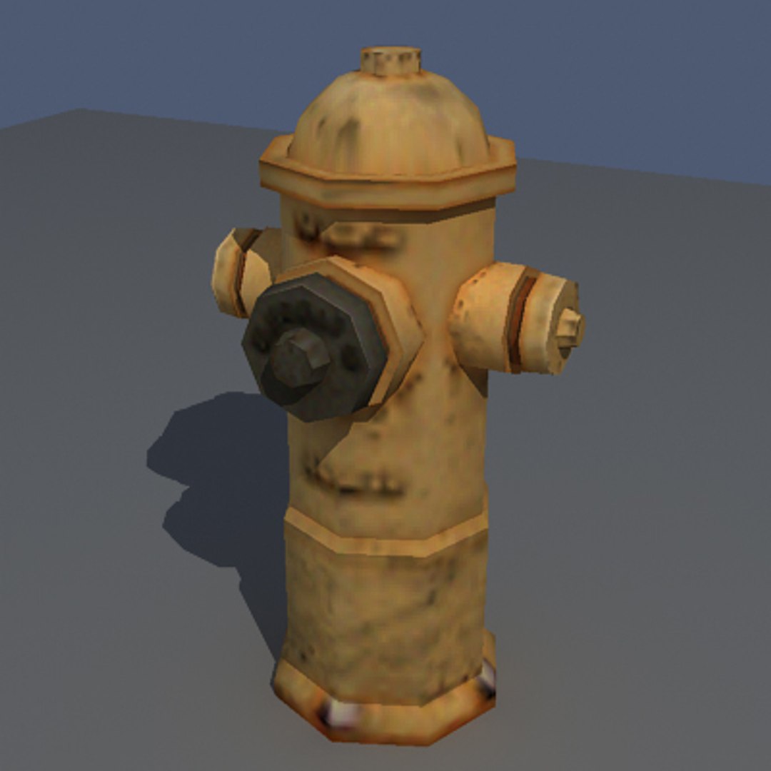 3d Model Hydrant