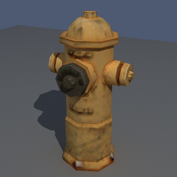 3d max hydrant
