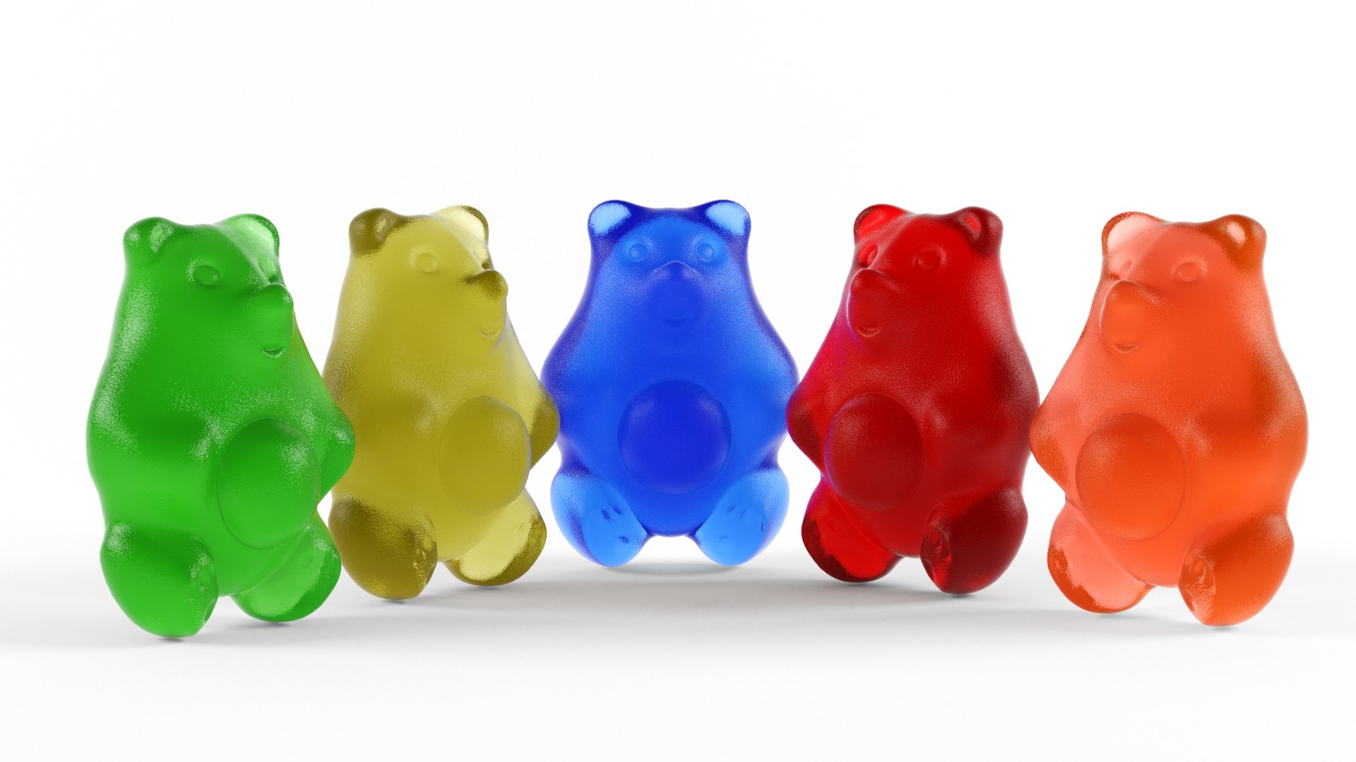 Gummy Bear 3D Model - TurboSquid 1887802
