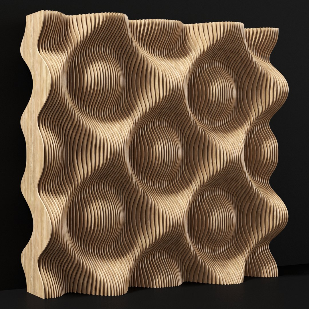 Parametric Wood Panel 3D Model - TurboSquid 1514014