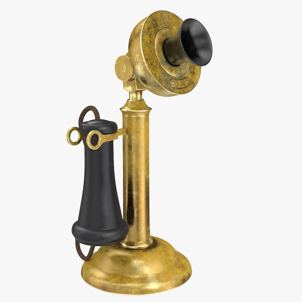 Candlestick Phone 3D Models for Download | TurboSquid