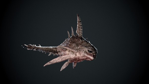 modelo 3d Piraña de terror - TurboSquid 1968579