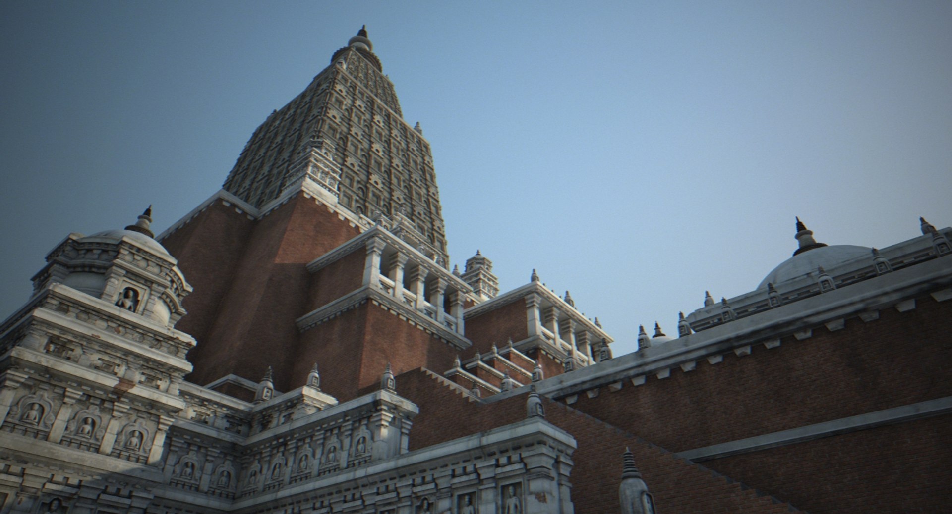 3D Nalanda Buddhist Pagoda | 1148818 | TurboSquid