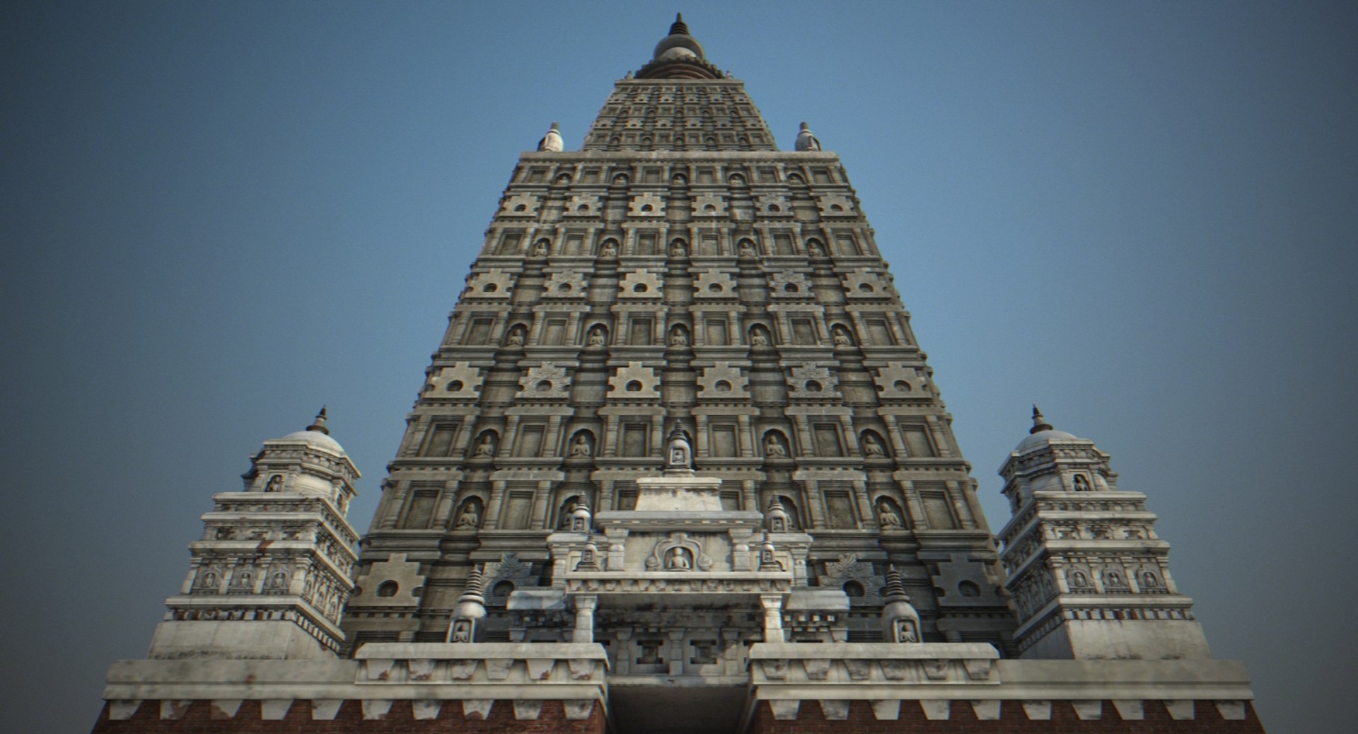 3D Nalanda Buddhist Pagoda | 1148818 | TurboSquid