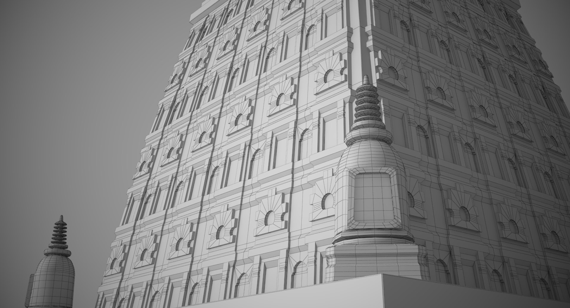 3D nalanda buddhist pagoda | 1148818 | TurboSquid