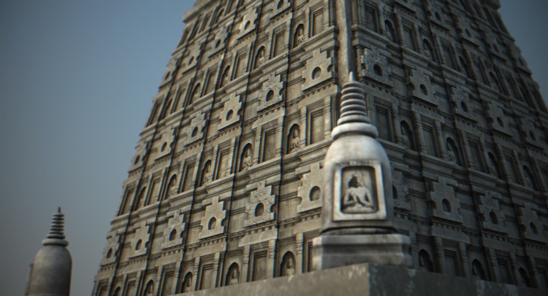 3D Nalanda Buddhist Pagoda | 1148818 | TurboSquid