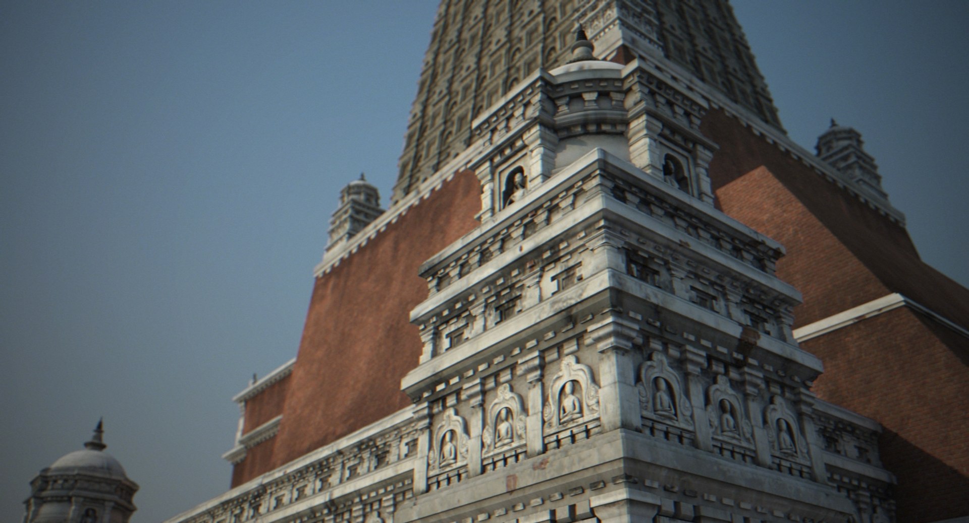 3D Nalanda Buddhist Pagoda | 1148818 | TurboSquid