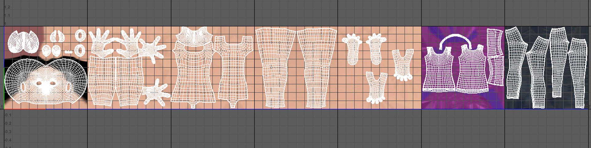 Riley Cartoon Girl Rigged 3D Model - TurboSquid 2192632