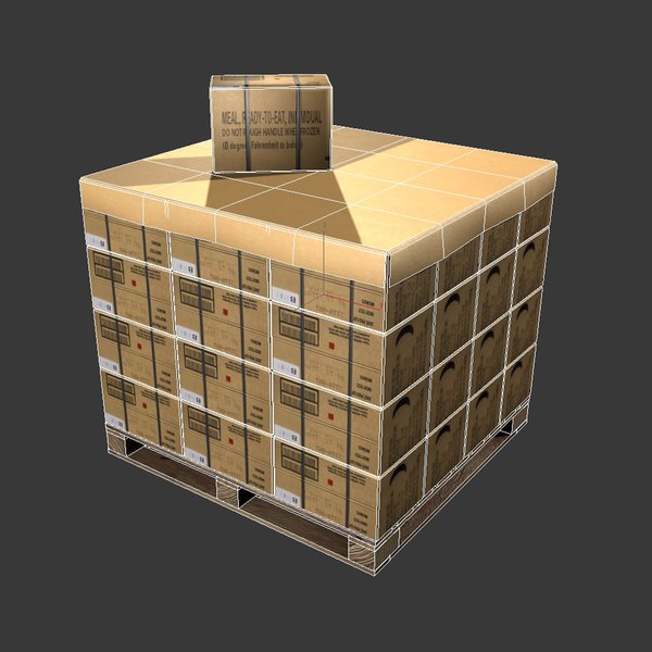 3D mre pallet - TurboSquid 1345023