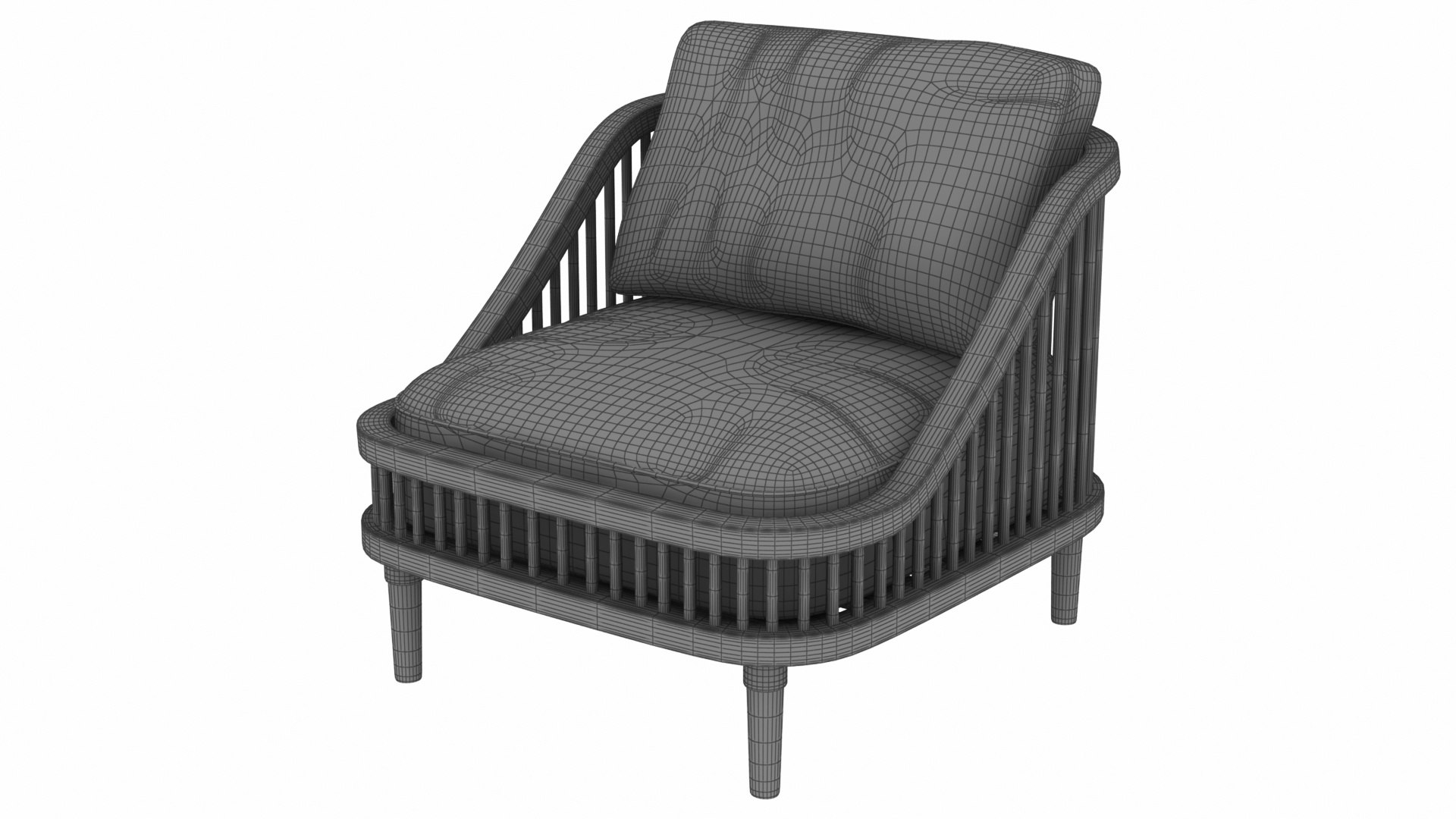 Chair Collection 4 In 1 3D Model - TurboSquid 2278558