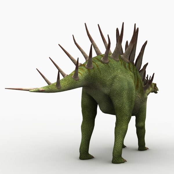 3d kentrosaurus dinosaur animation