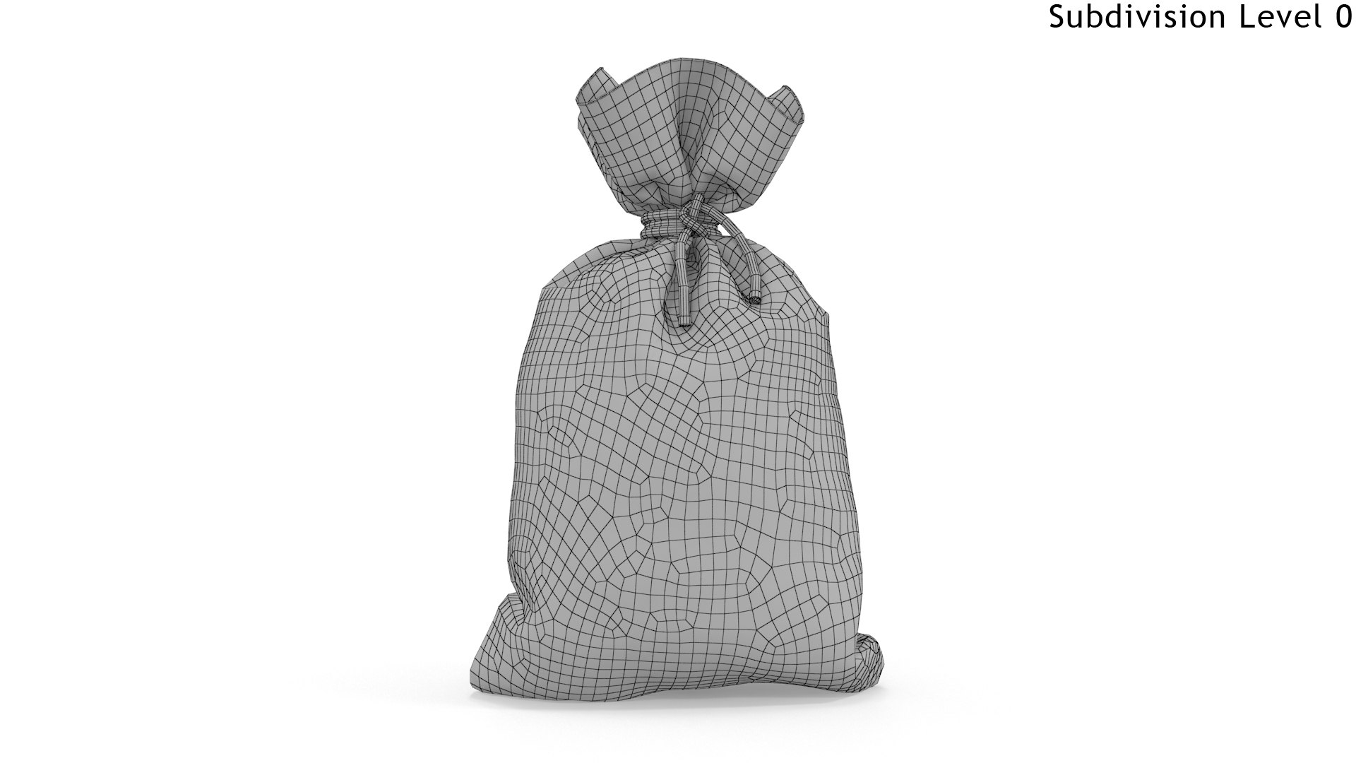 3D Money Bag - TurboSquid 1966945