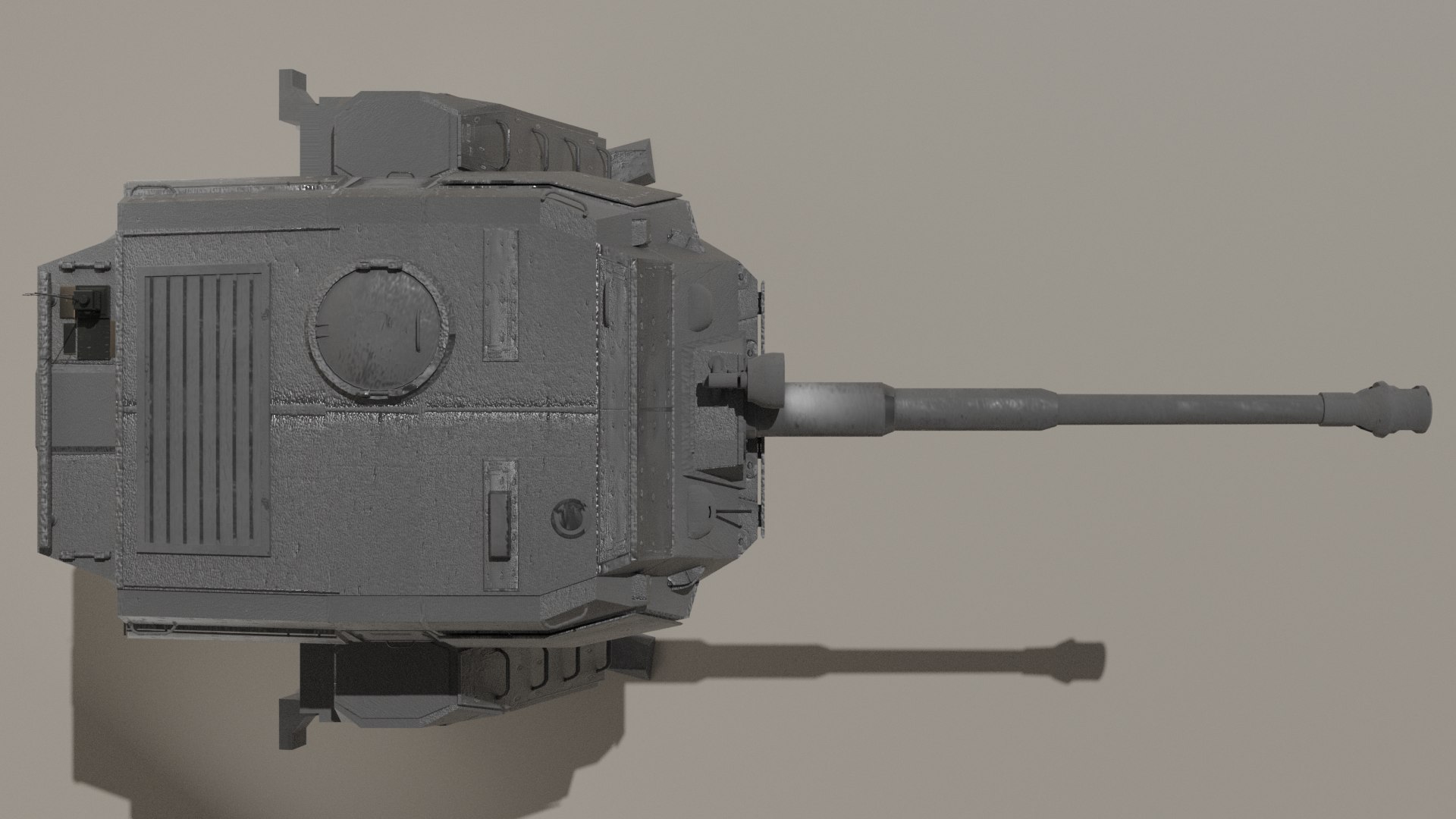 Destroyer Mech Walker With RIG And LOWPOLY Default Camo 3D Model ...