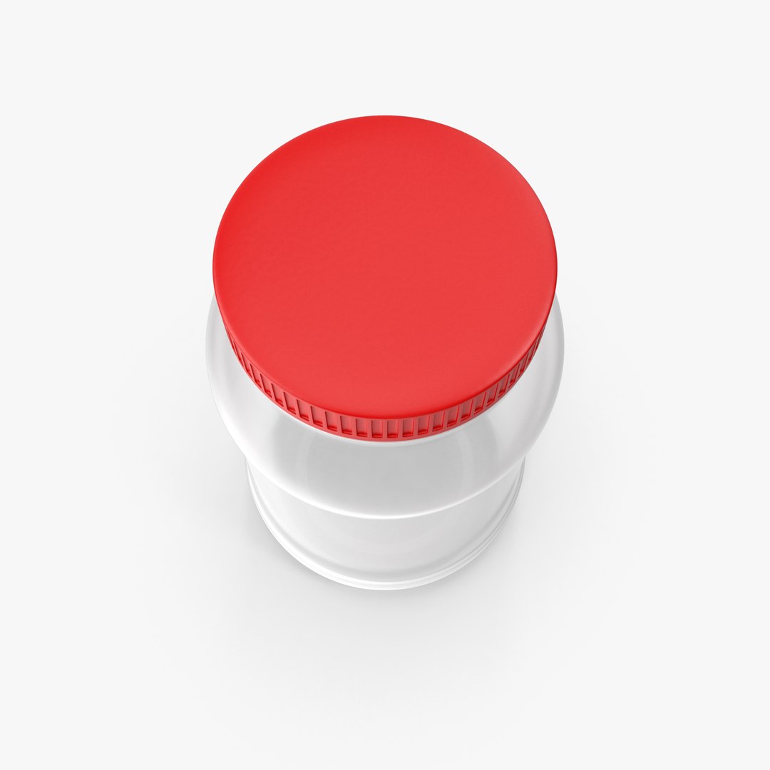 3D Plastic Jar Model - TurboSquid 2325061