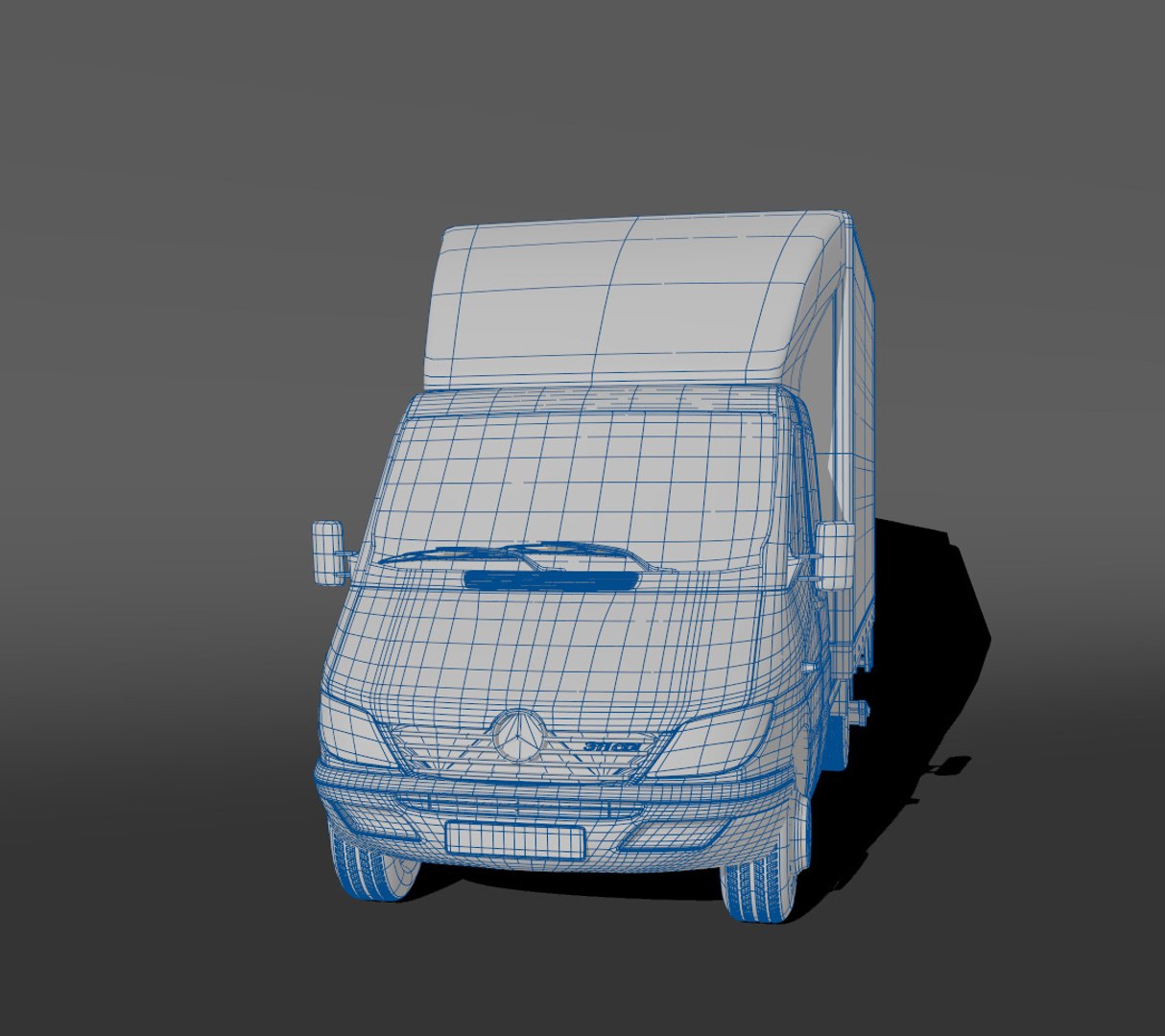 Mercedes Sprinter 3d Obj