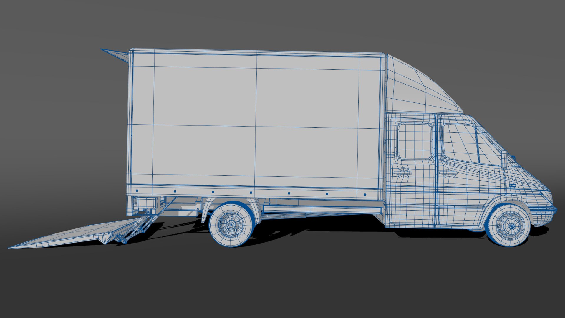 Mercedes Sprinter 3d Obj